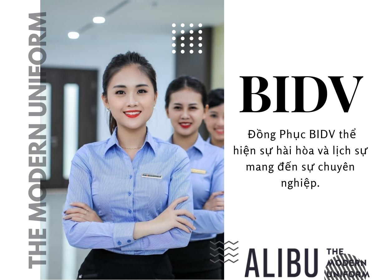 Điểm Danh Các Mẫu đồng Phục BIDV 2022 | Đồng Phục Alibu